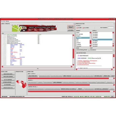Micro-Box Activation for Magma Box - GsmServer